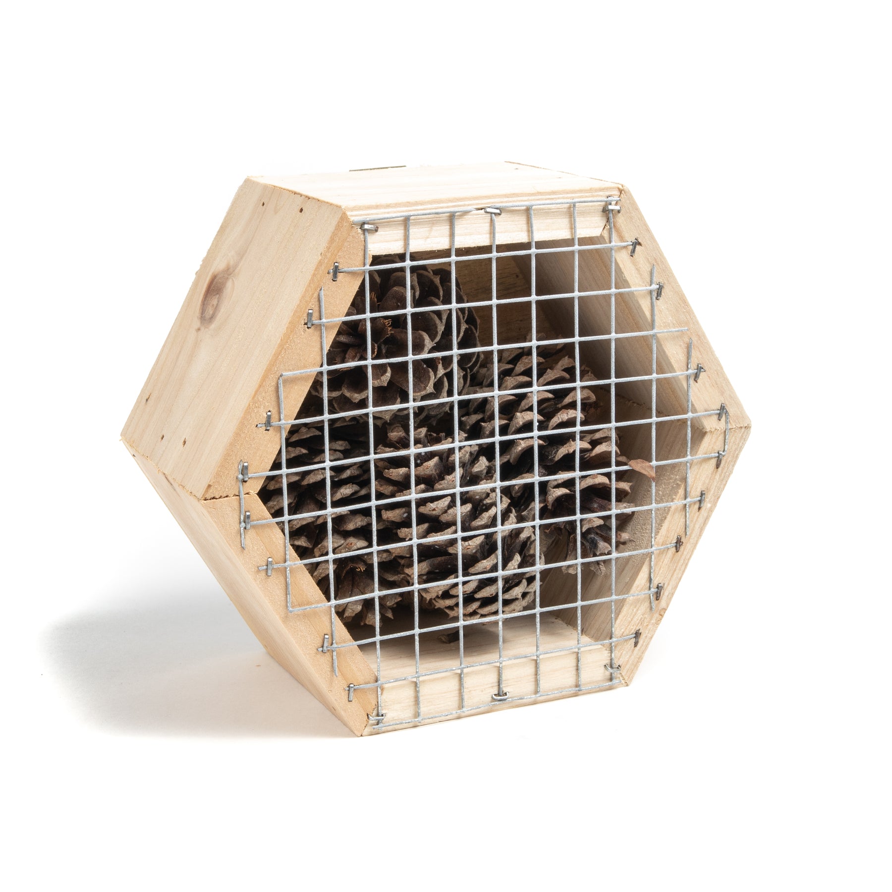 Hexagon Insect Hotels Set - Pinecone, Wood and Bamboo – The Little ...