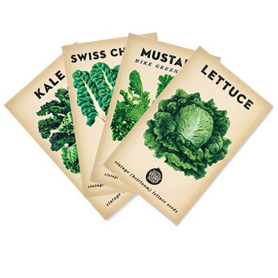 Leafy Green Seed Pack – The Little Veggie Patch Co